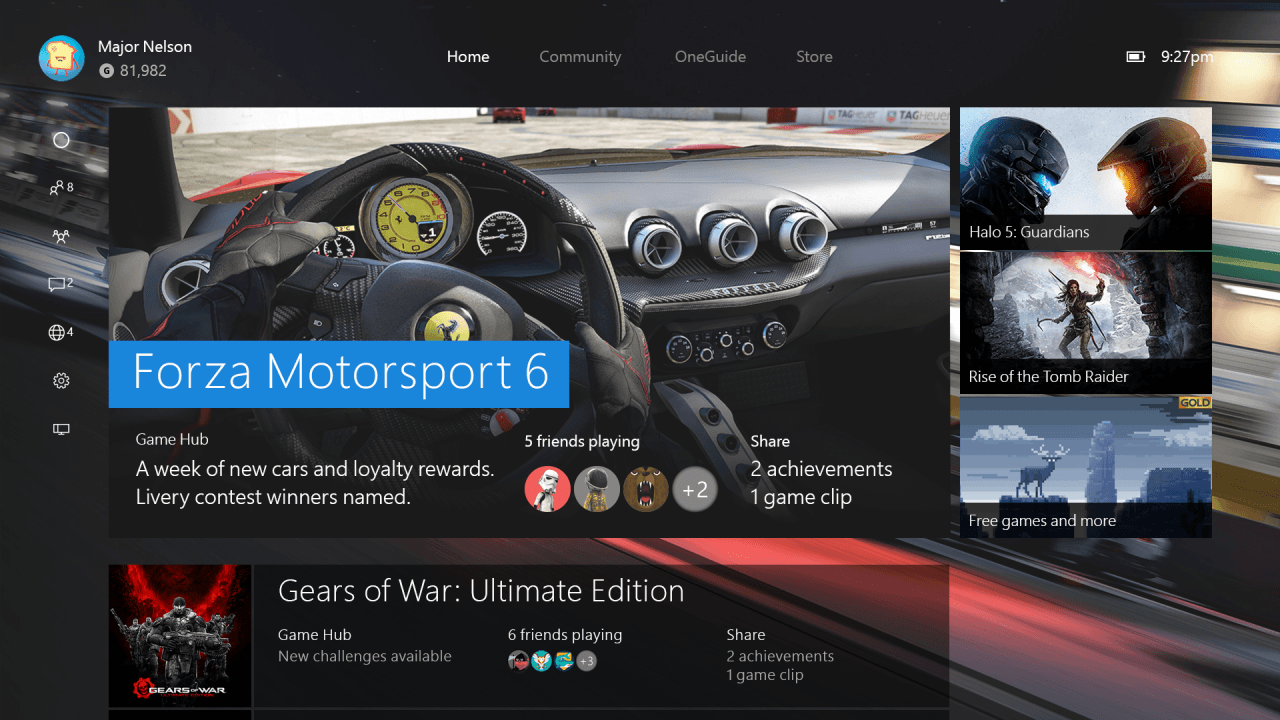 'New Xbox Experience' Rolling Out To Xbox One Preview Members Today ...