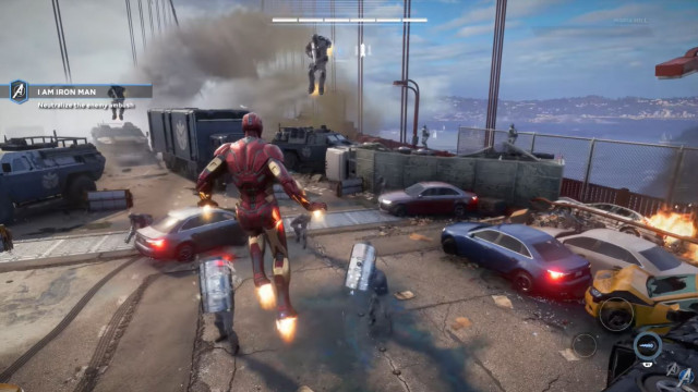 Marvel's Avengers Game HUD Shown Off, Enemy Health Bars and Damage ...