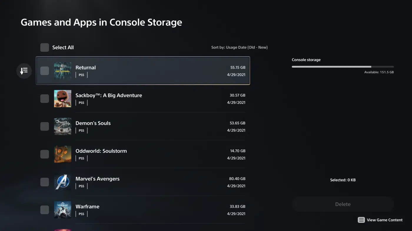 The PlayStation App Now Allows Remote Storage Management to Delete ...