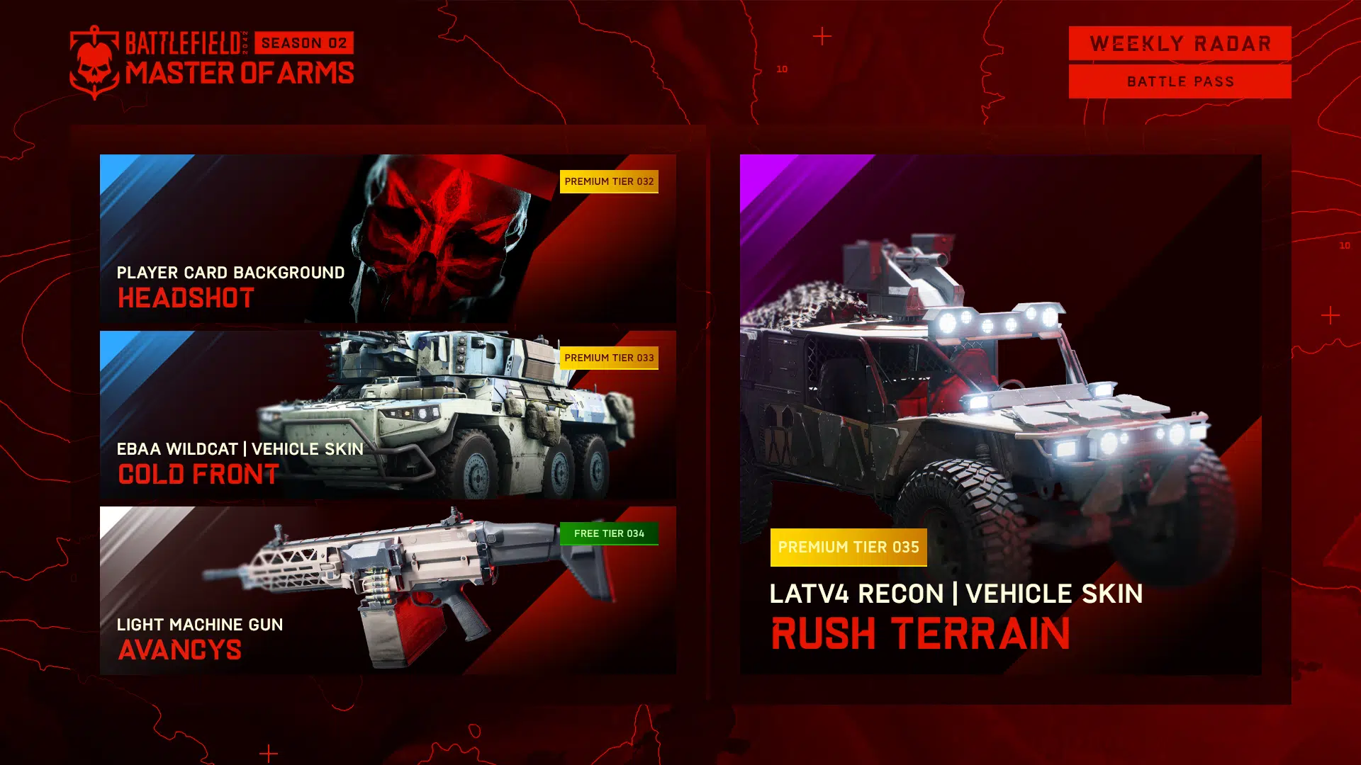 Battlefield 2042 Weekly Missions, Battle Pass Rewards for Season 2 Week ...