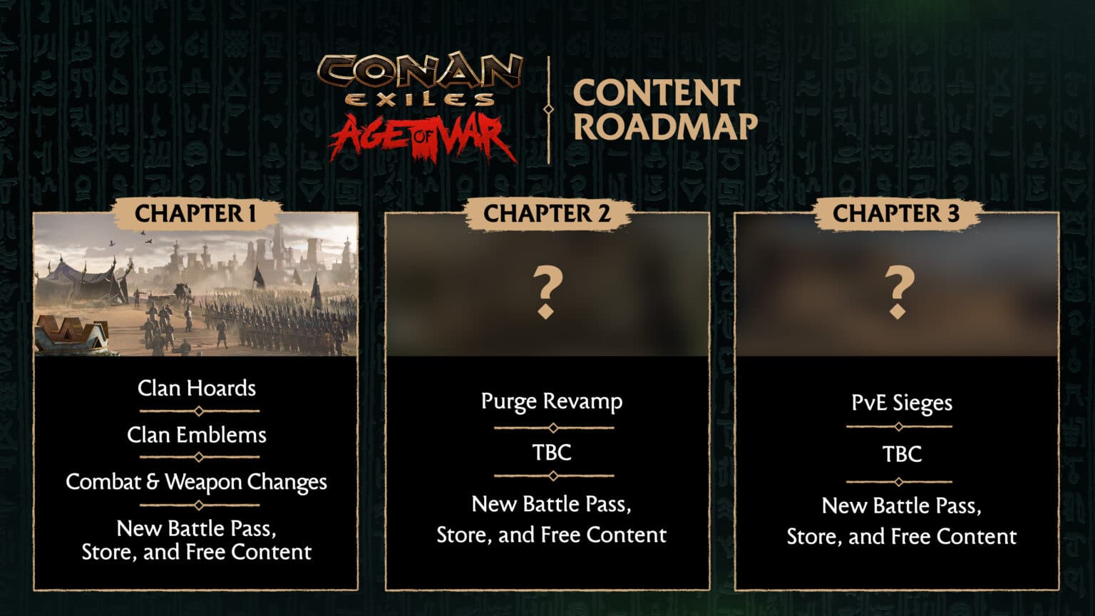 Conan Exiles New Season "Age of War" Announced for June 22; Game ...