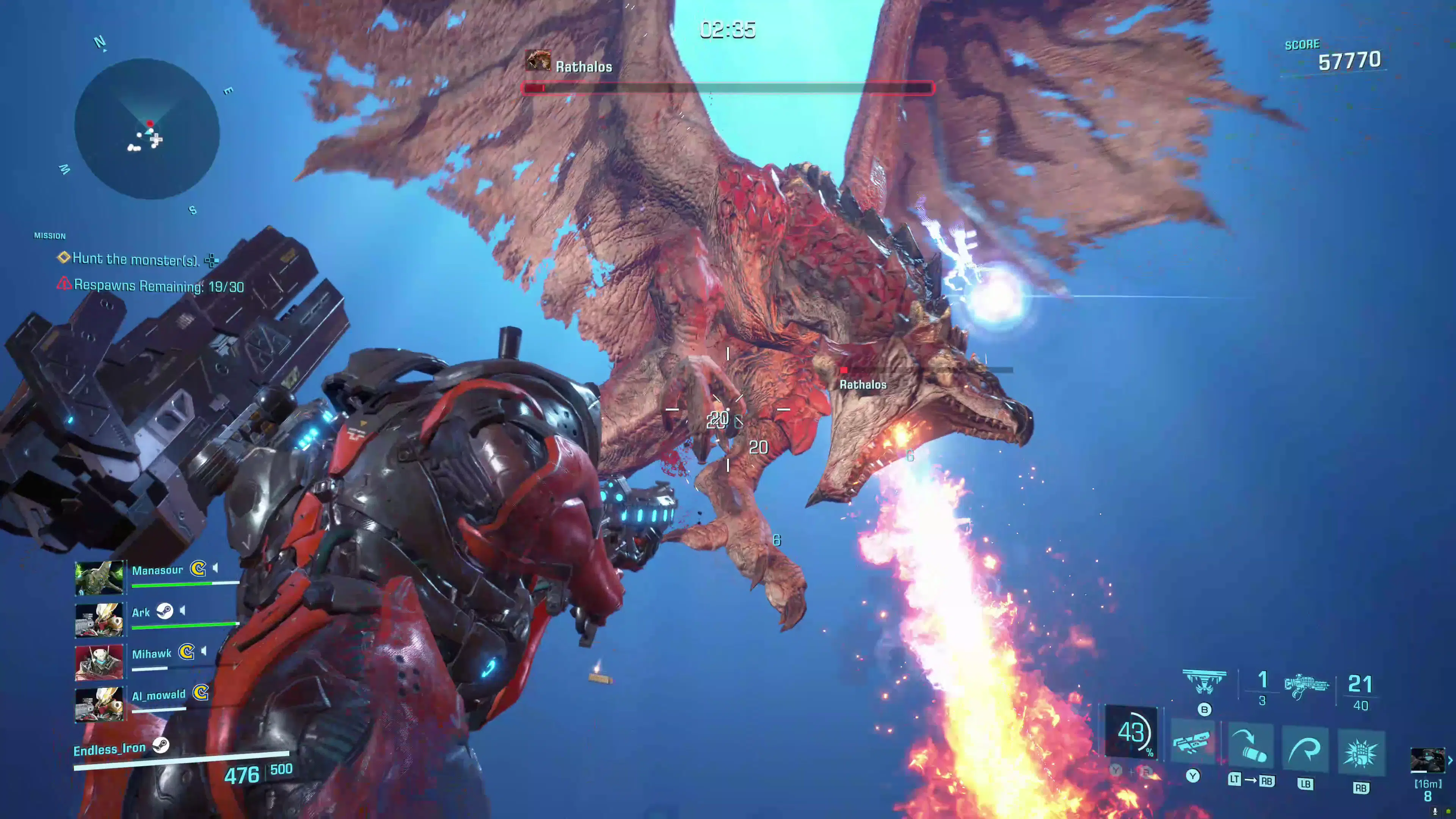 Exoprimal's Monster Hunter Crossover Features Awesome Rathalos Boss ...