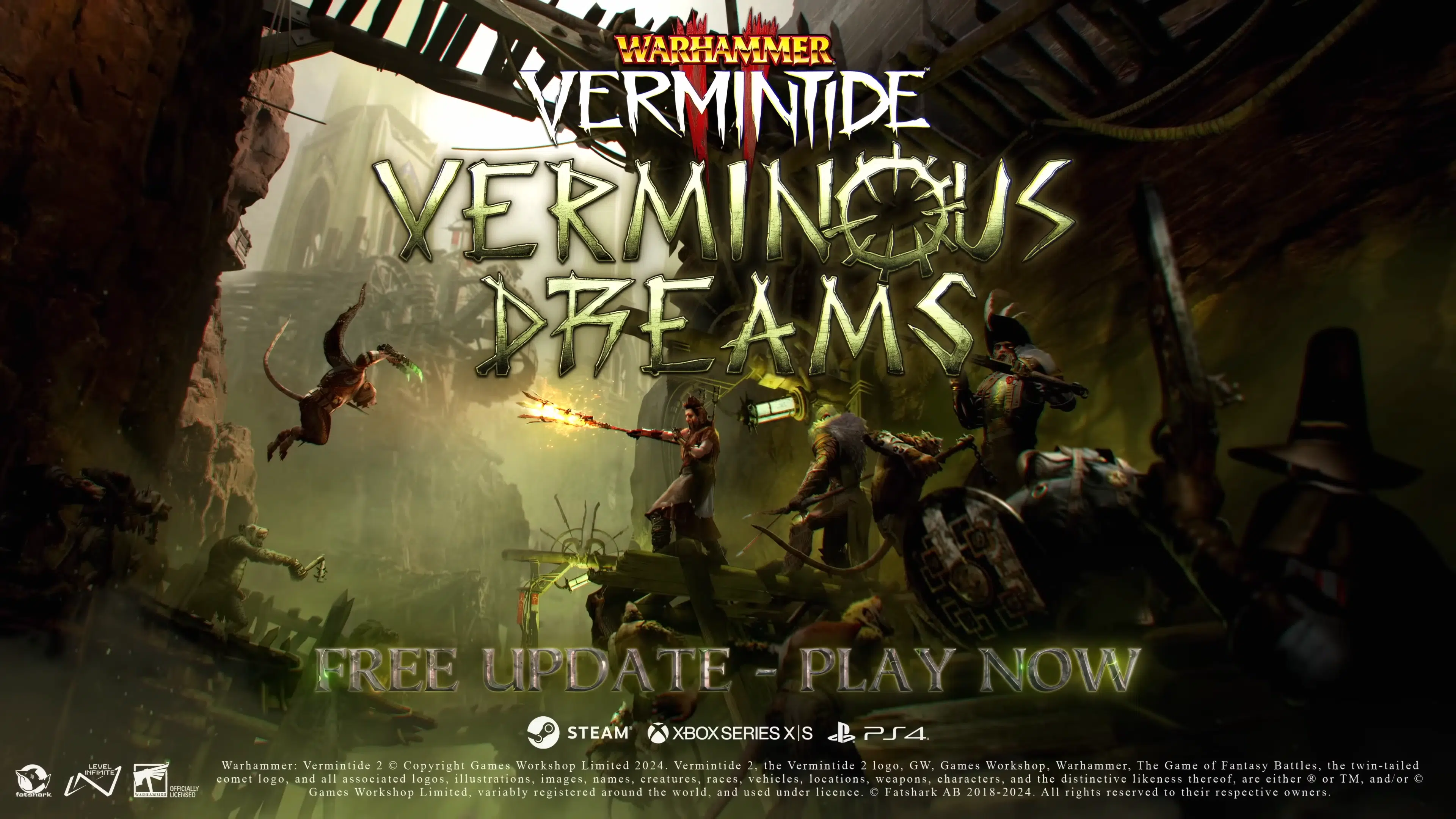 Warhammer: Vermintide 2 Update 1.57 Out Now for The Forsaken Temple - MP1st