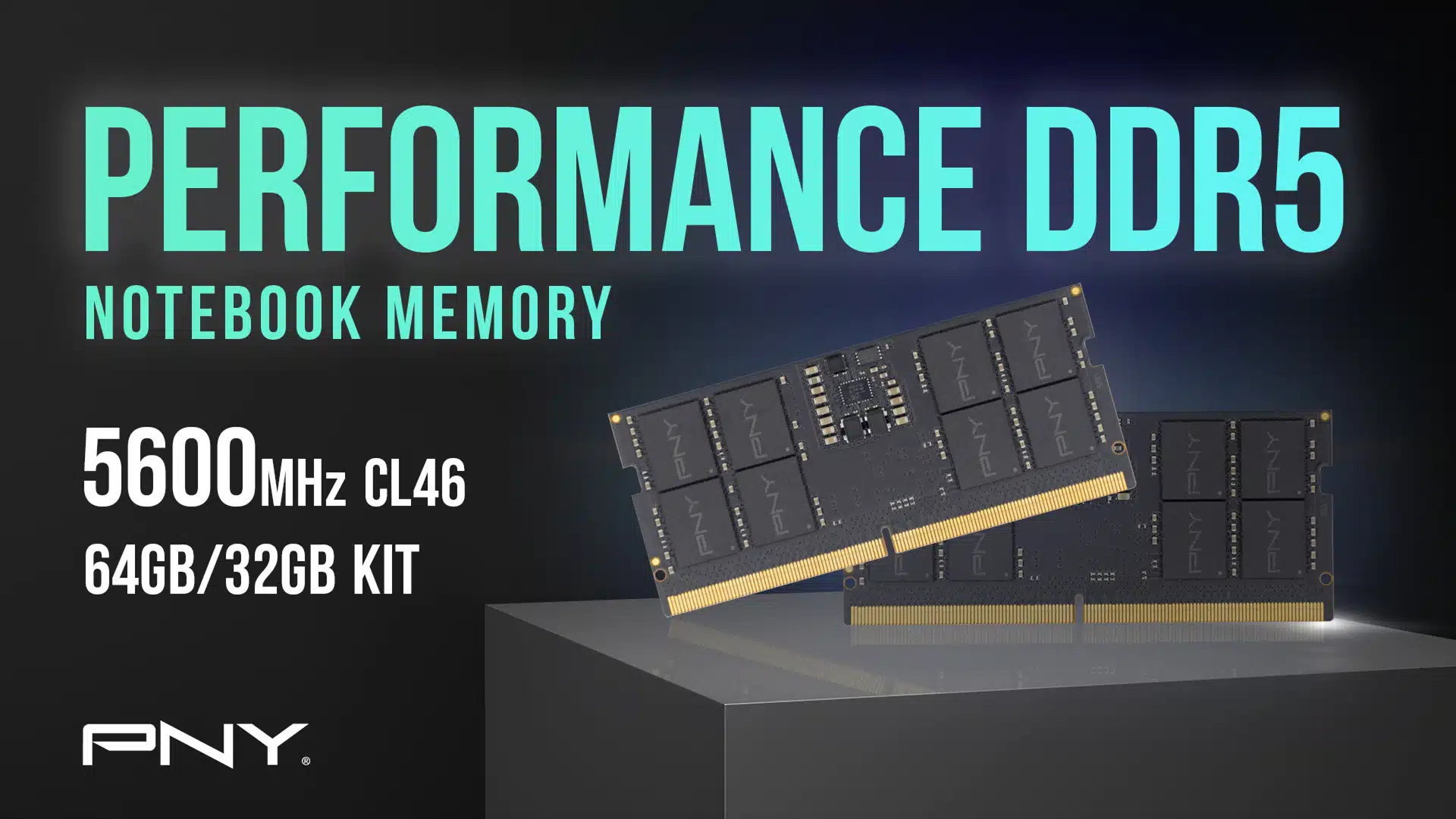 PNY DDR5 SODIMM Kits Announced for High Performance RAM