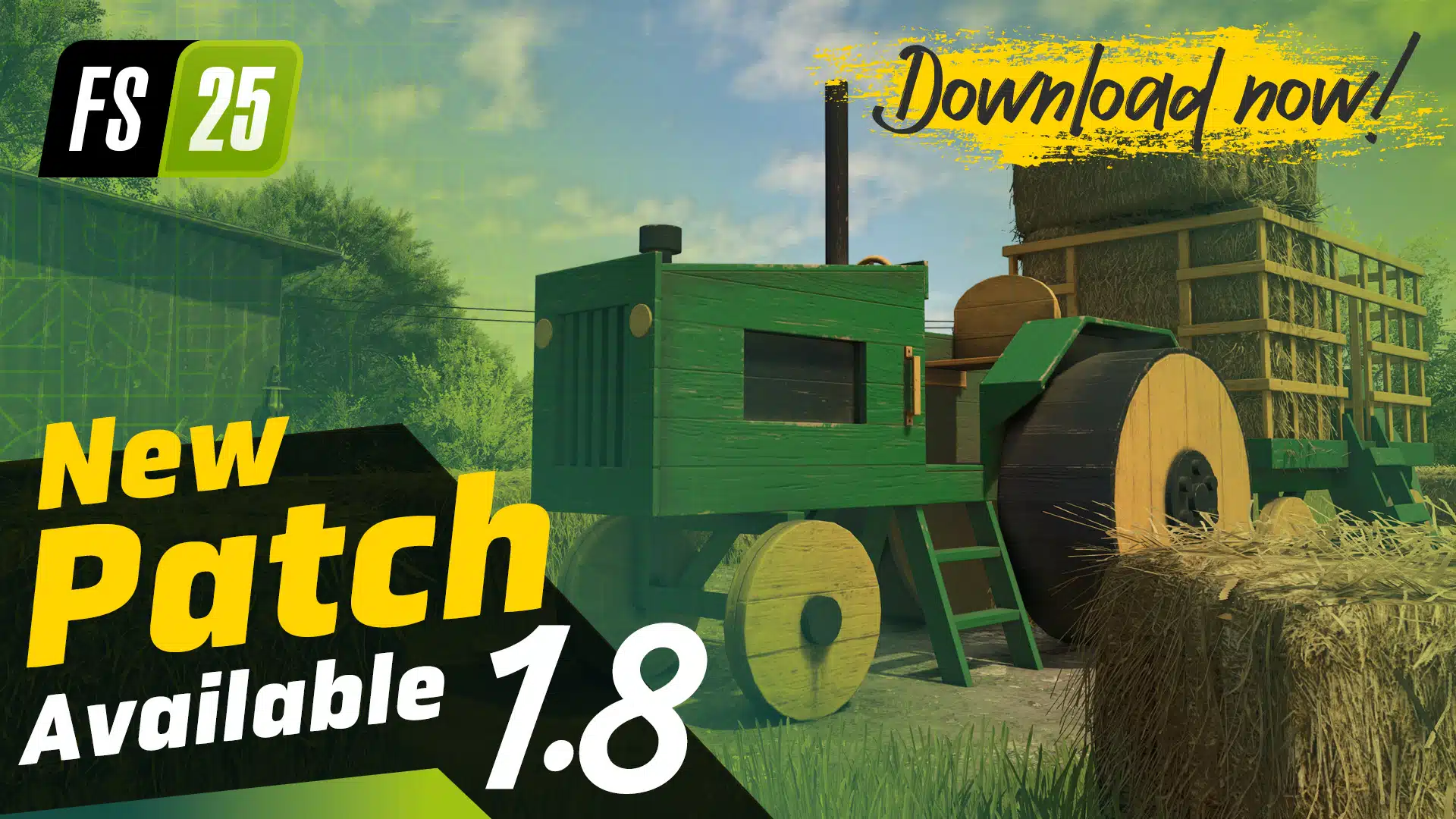 Farming Simulator 25 Update 1.140 Version 1.8 Patch Notes