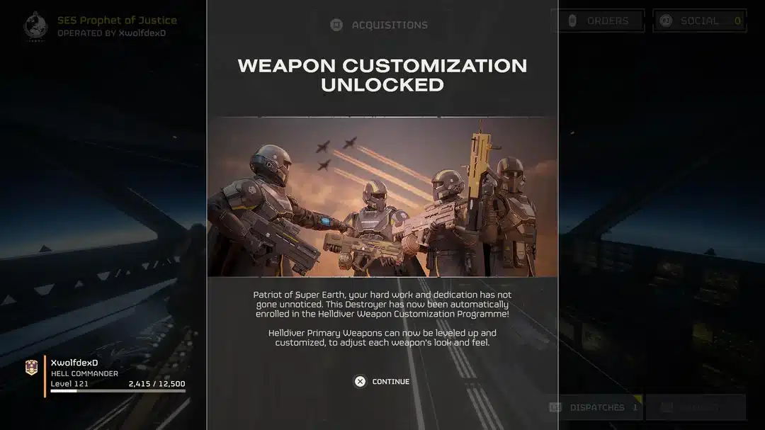 Helldivers 2 Update 1.003 Patch Notes and Weapon Changes