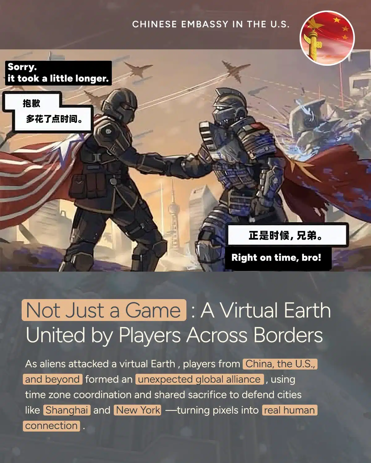 Helldivers 2 Praised by Chinese Embassy for Promoting Global Unity - MP1st