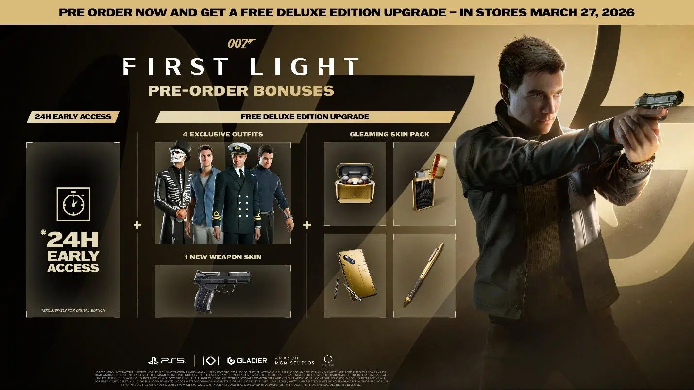 007: First Light Voice Cast, Pre-Order Bonuses, Legacy Edition Info